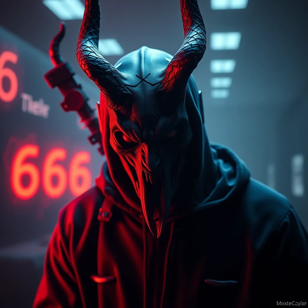 Strange Encounter: User with 666 and Demonic Avatar : MysteryLores