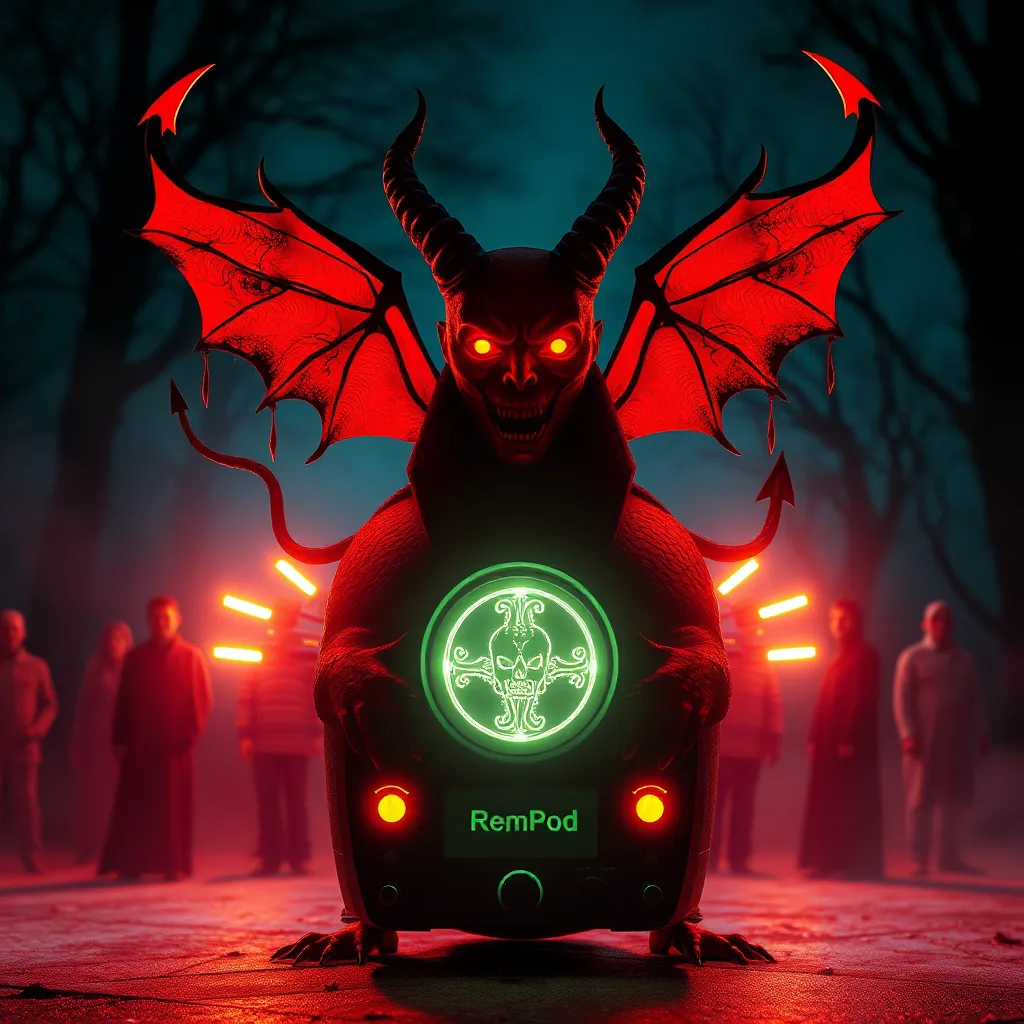 Creepy Devil Figure RemPod Raises Ghost Hunting Questions : MysteryLores