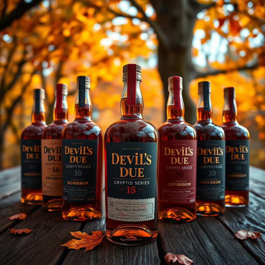 Complete Set of Devil’s Due Cryptid Series Bourbon : MysteryLores