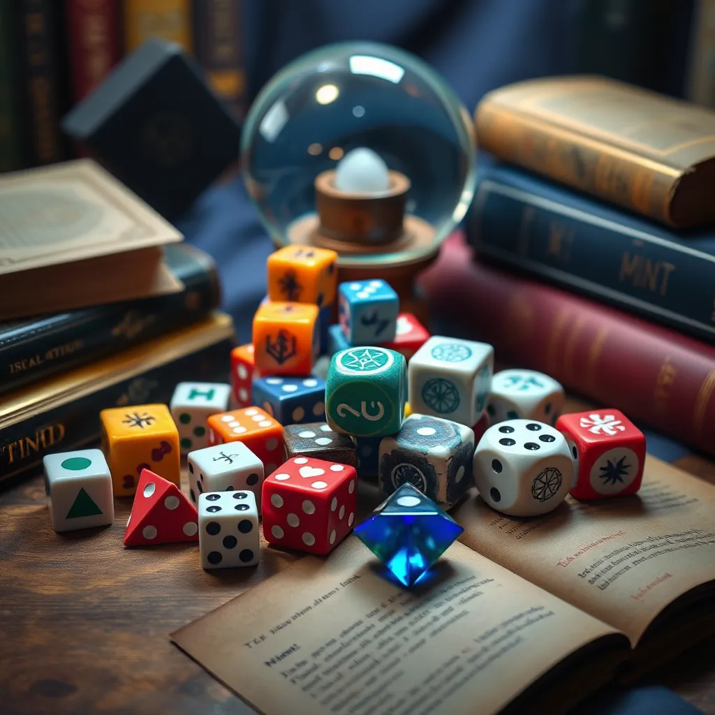 Exploring the Meanings of Dice Divination Symbols : MysteryLores