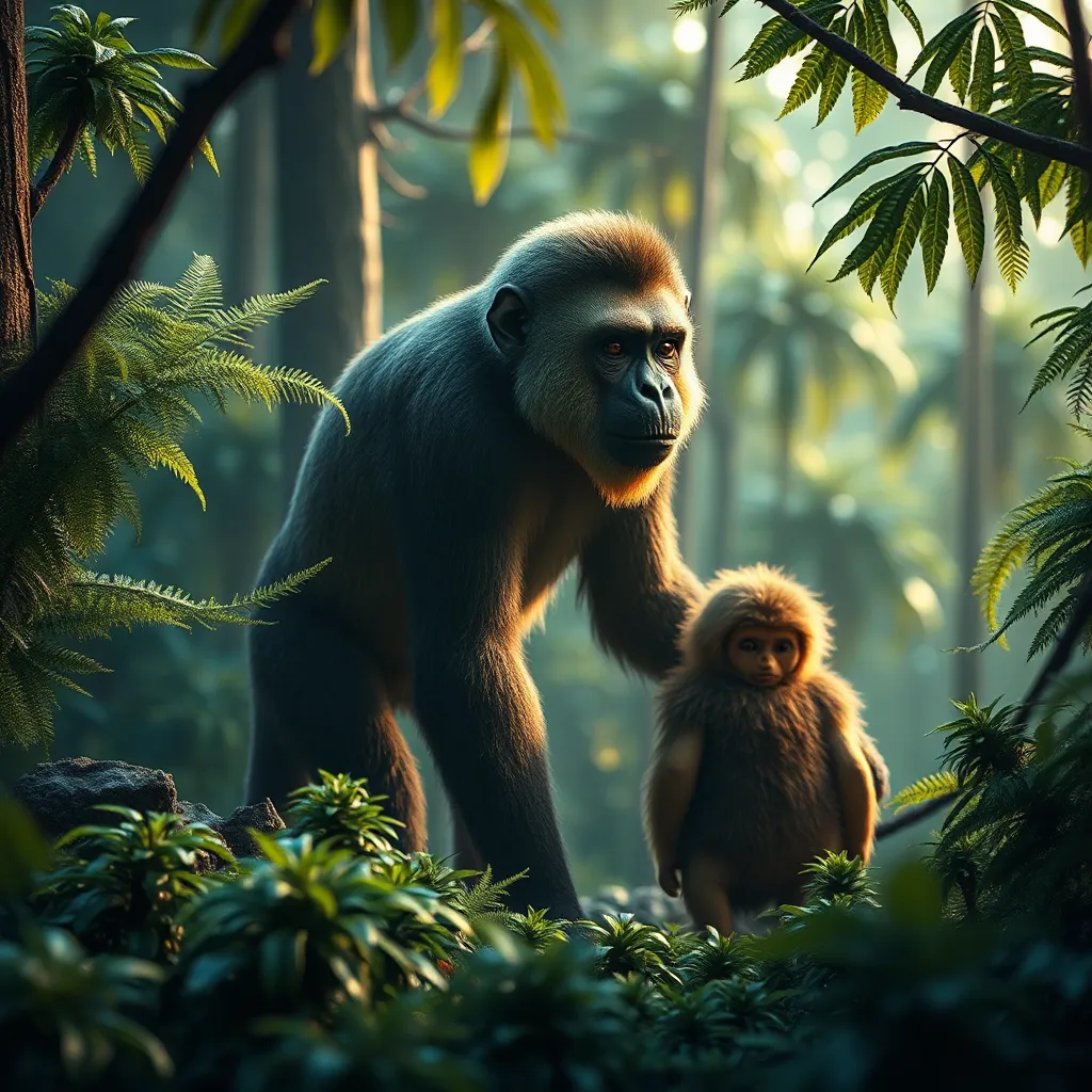 Dinopithecus: A Real Threat to Early Humans Revealed : MysteryLores