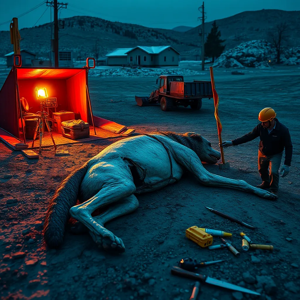 Connection Between Dire Wolf Discovery and Ski Walker Ranch : MysteryLores