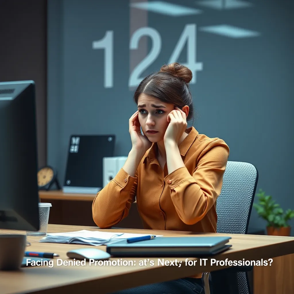 Facing Denied Promotion: What's Next for IT Professionals? : MysteryLores