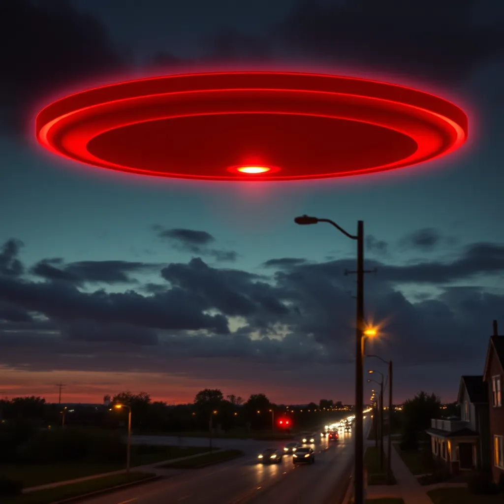 First Disc-shaped UAP Captured on Film in Louisville, 1950 : MysteryLores