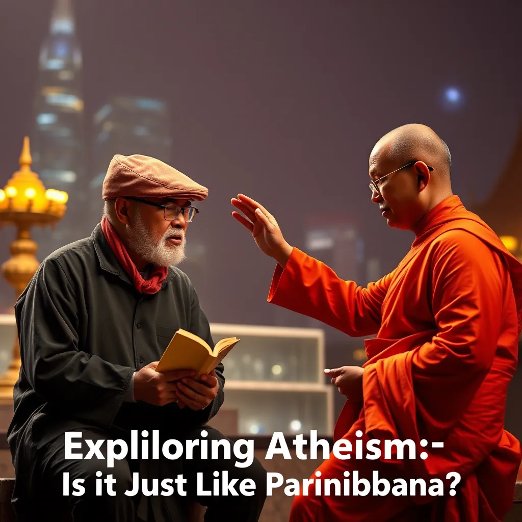 Exploring Atheism: Is It Just Like Parinibbana? : MysteryLores
