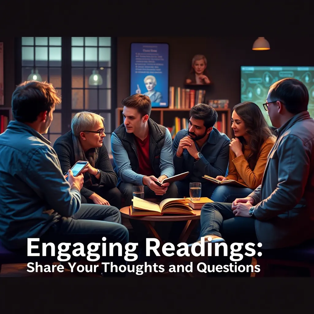 Engaging Readings: Share Your Thoughts and Questions : MysteryLores