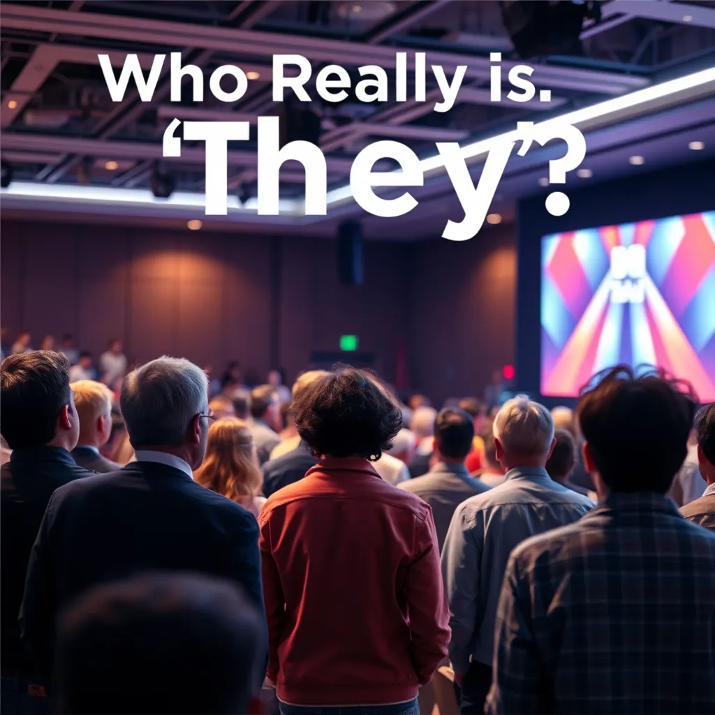 Who Really is 'They'? Unpacking the Question : MysteryLores