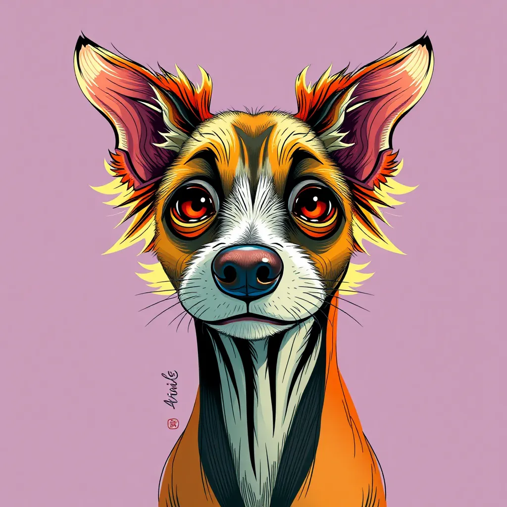 An Unusual Drawing of a Dog Sparks Conversation : MysteryLores