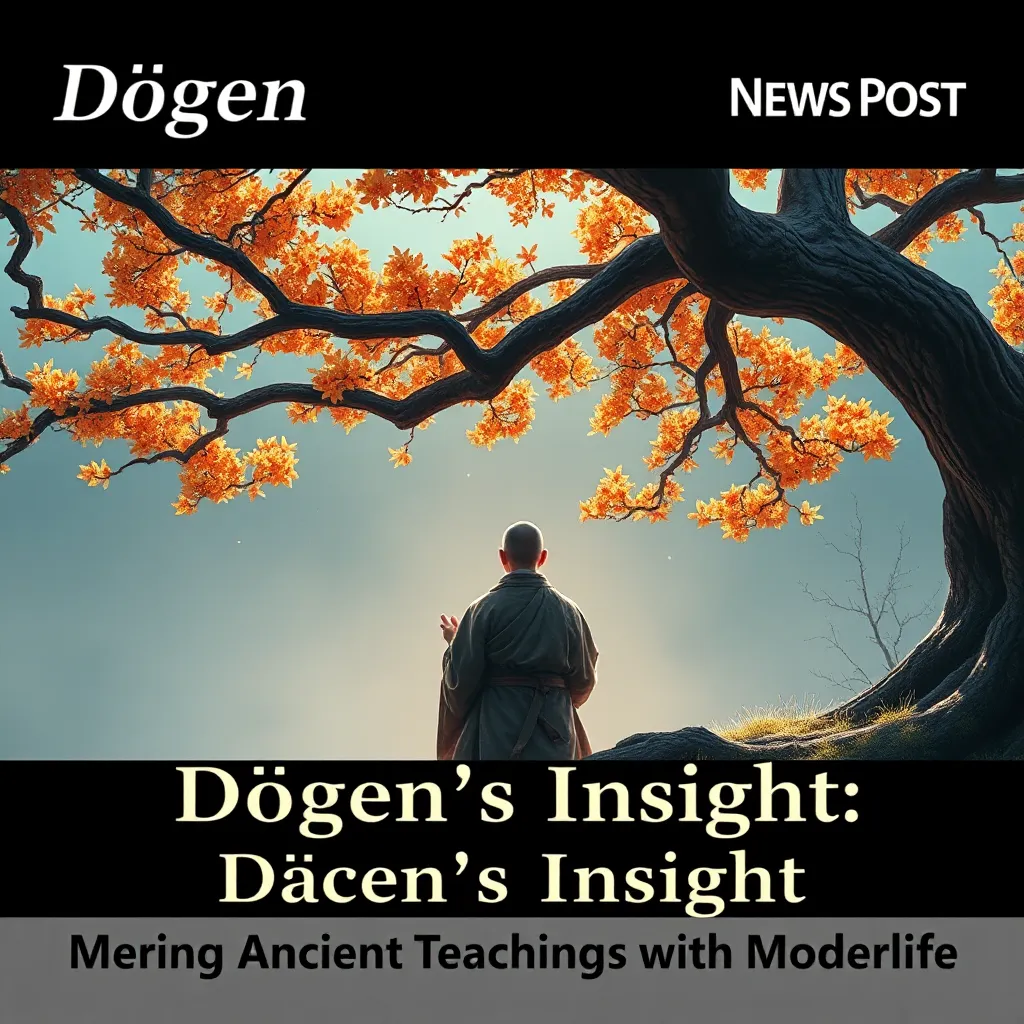 Dōgen's Insight: Merging Ancient Teachings with Modern Life : MysteryLores