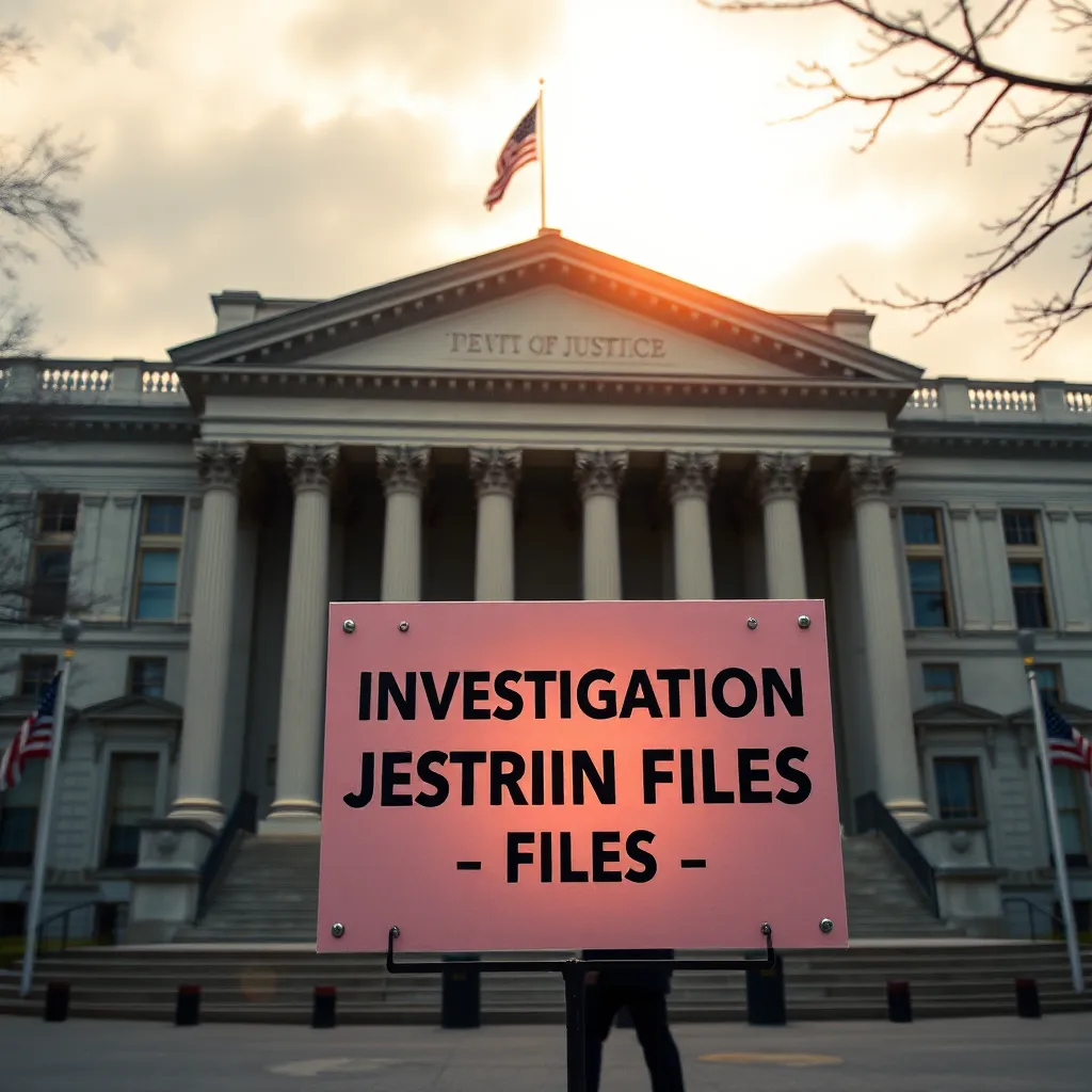 DOJ Launches Self-Investigation on Epstein Files Case : MysteryLores