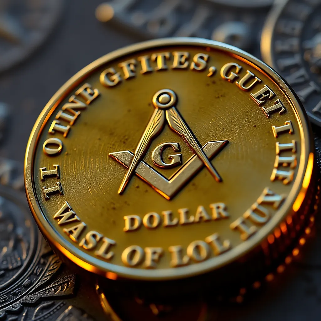 Masonic Stamps on Dollar Coins: What's Their Purpose? : MysteryLores