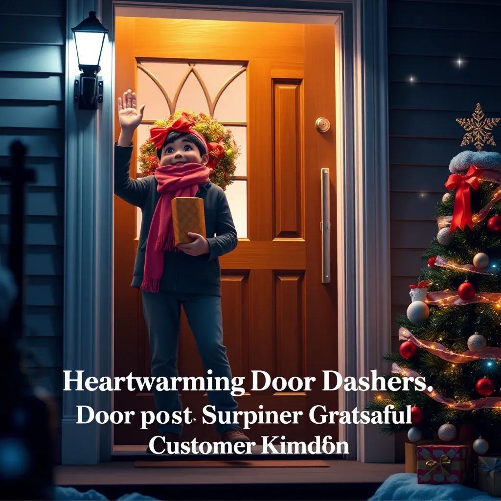 Heartwarming Door Dash Surprise Leaves Customer Grateful : MysteryLores