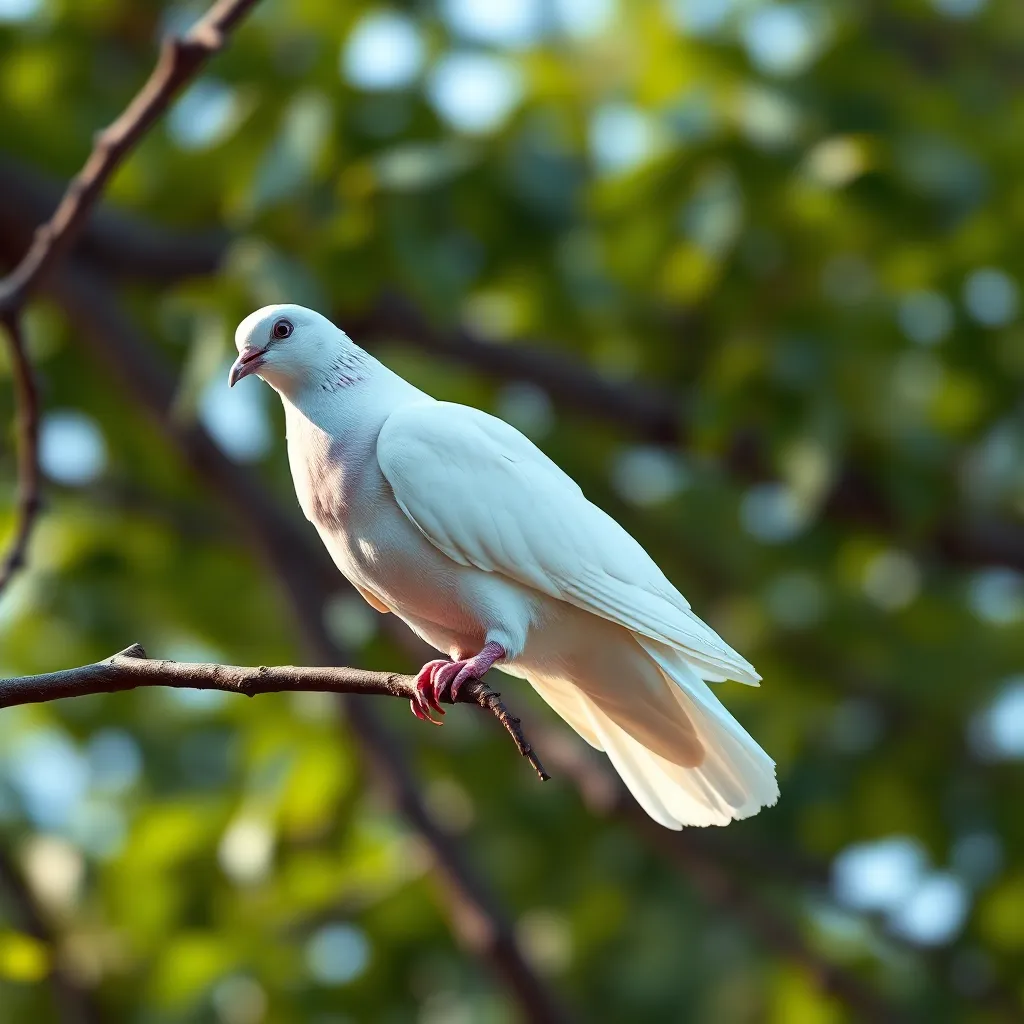 Unexpected Dove Incident Sparks Spiritual Reflection : MysteryLores