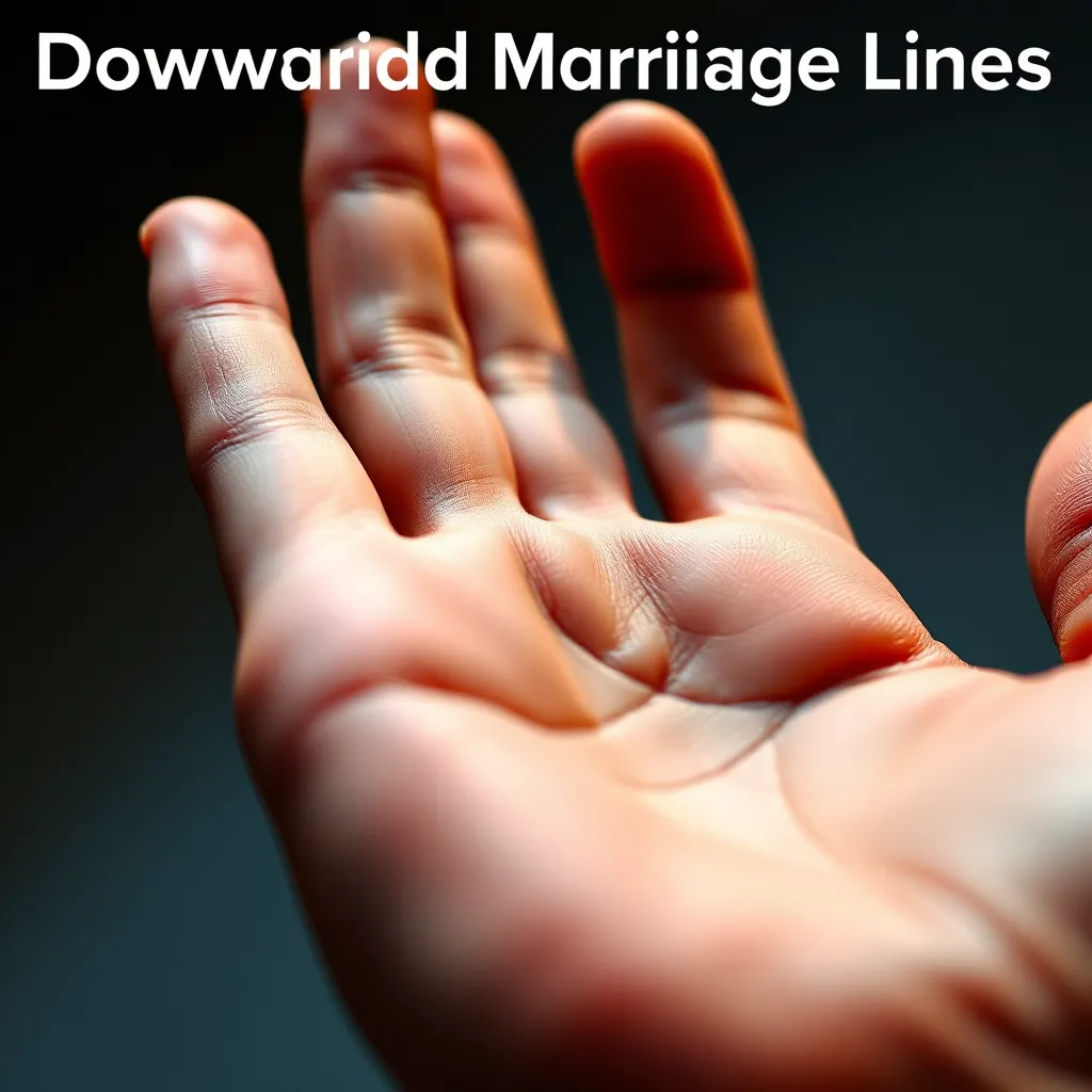 Understanding Downward Sloping Relationship Lines in Palmistry ...