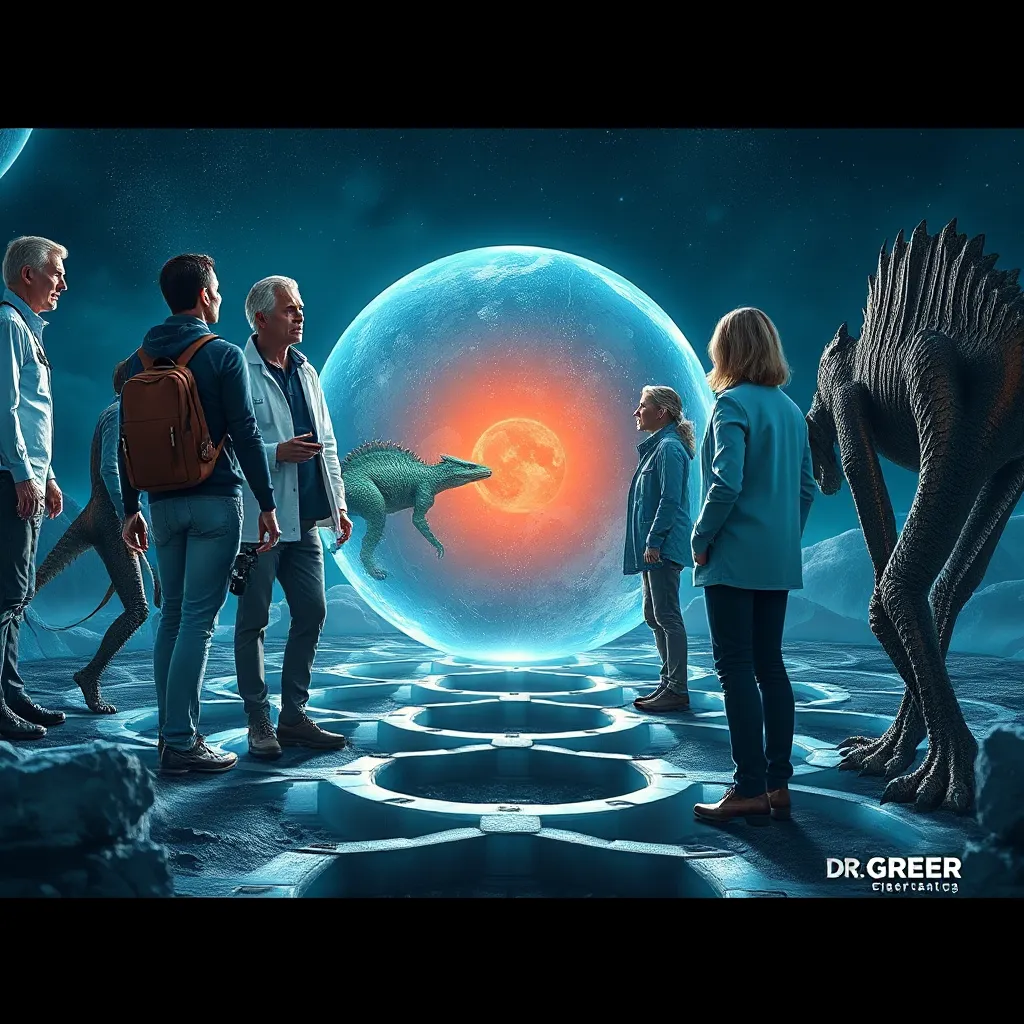 Dr. Greer Takes Scientists to Explore Buga Sphere : MysteryLores