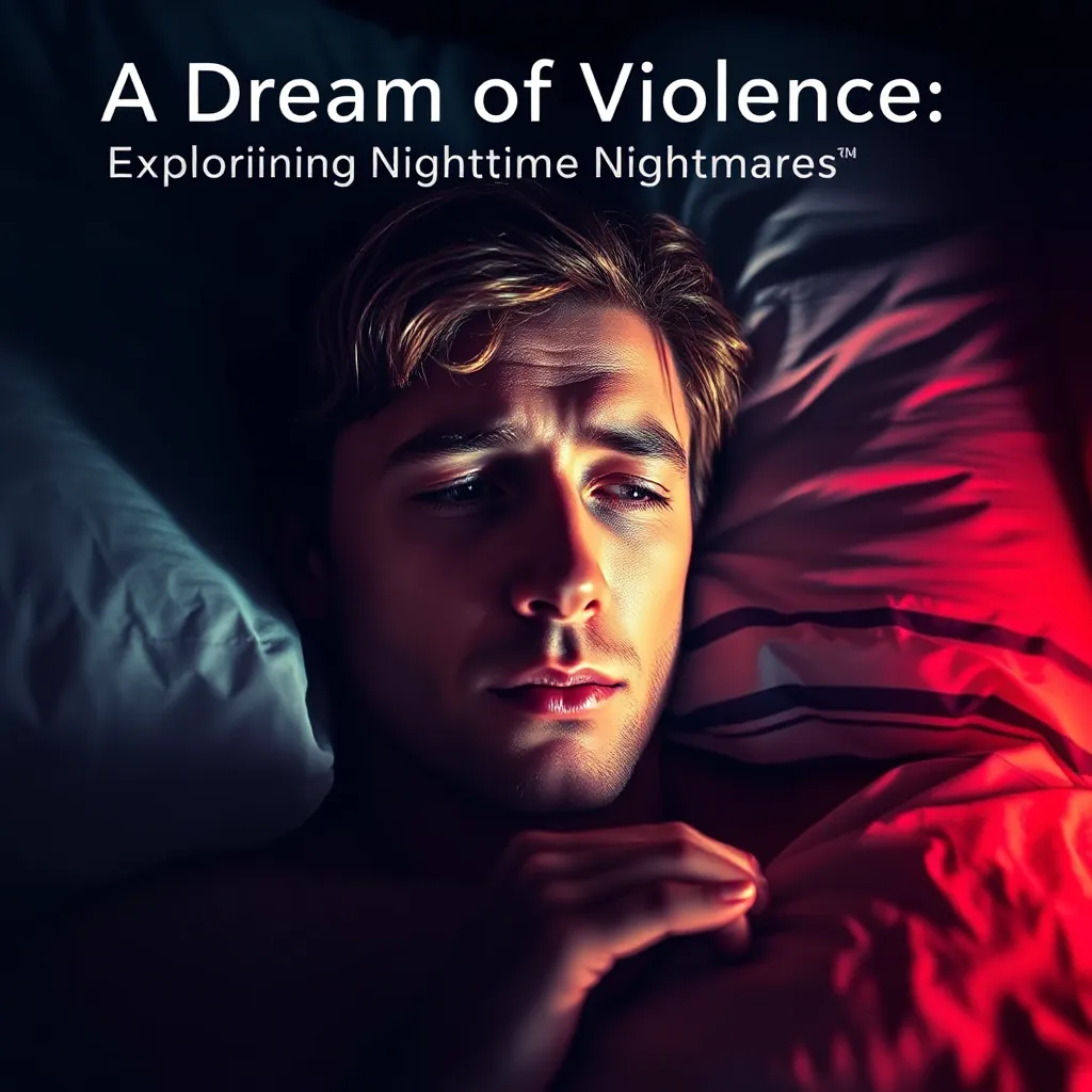 A Dream of Violence: Exploring Nighttime Nightmares : MysteryLores