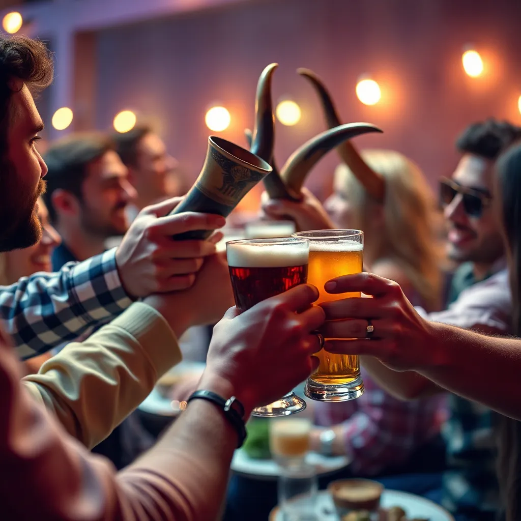 Exploring the Rise of Drinking Horns in Modern Culture : MysteryLores