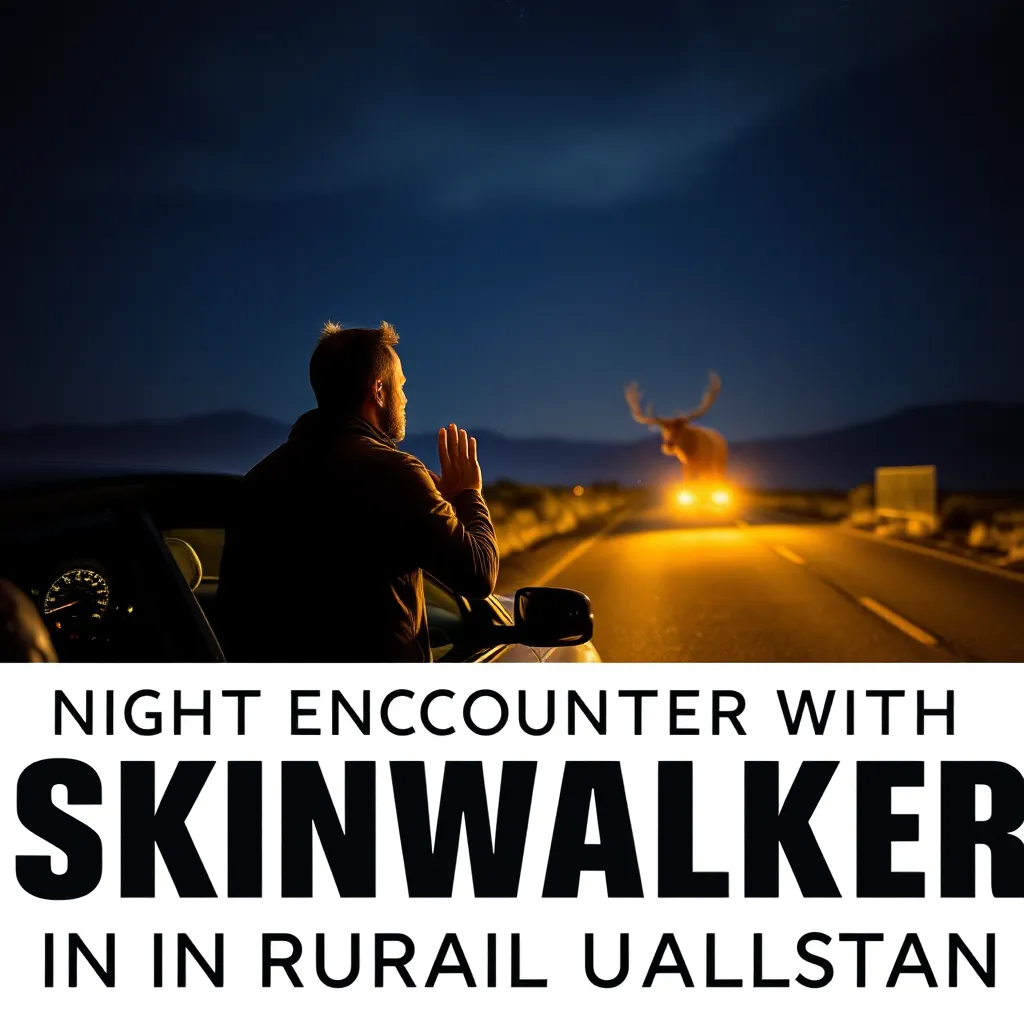 Night Encounter with a Skinwalker in Rural Utah : MysteryLores