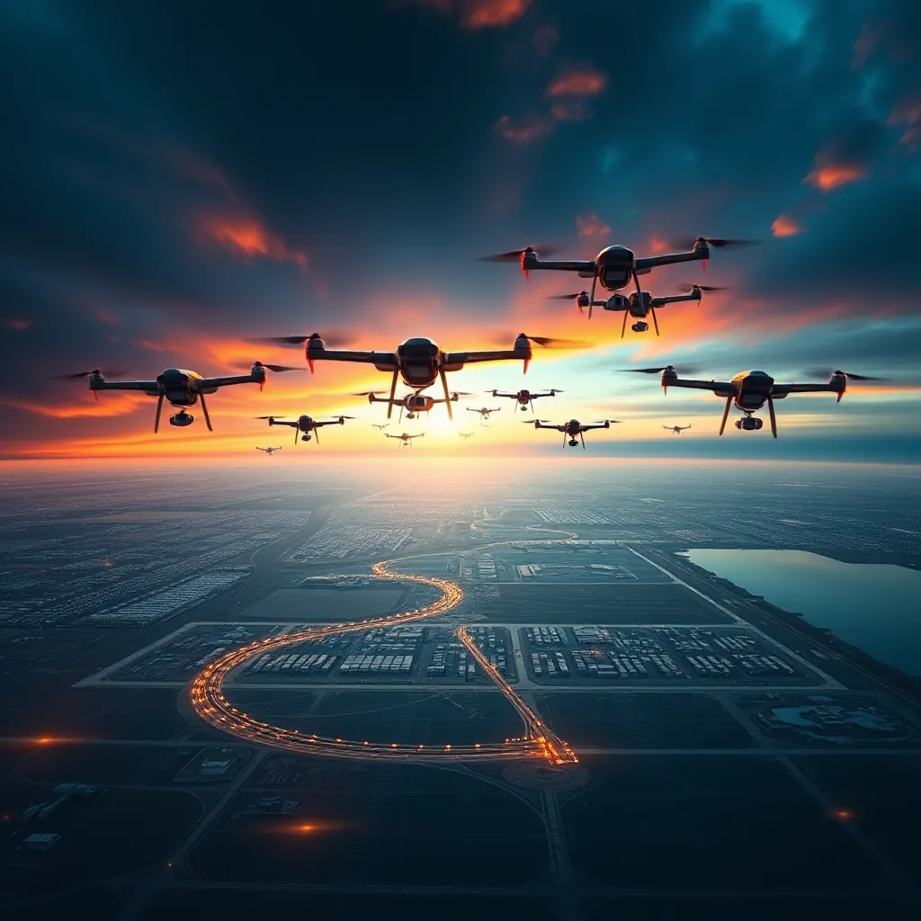 Drone Swarms at Wright-Patterson AFB Cause Airspace Shutdown : MysteryLores