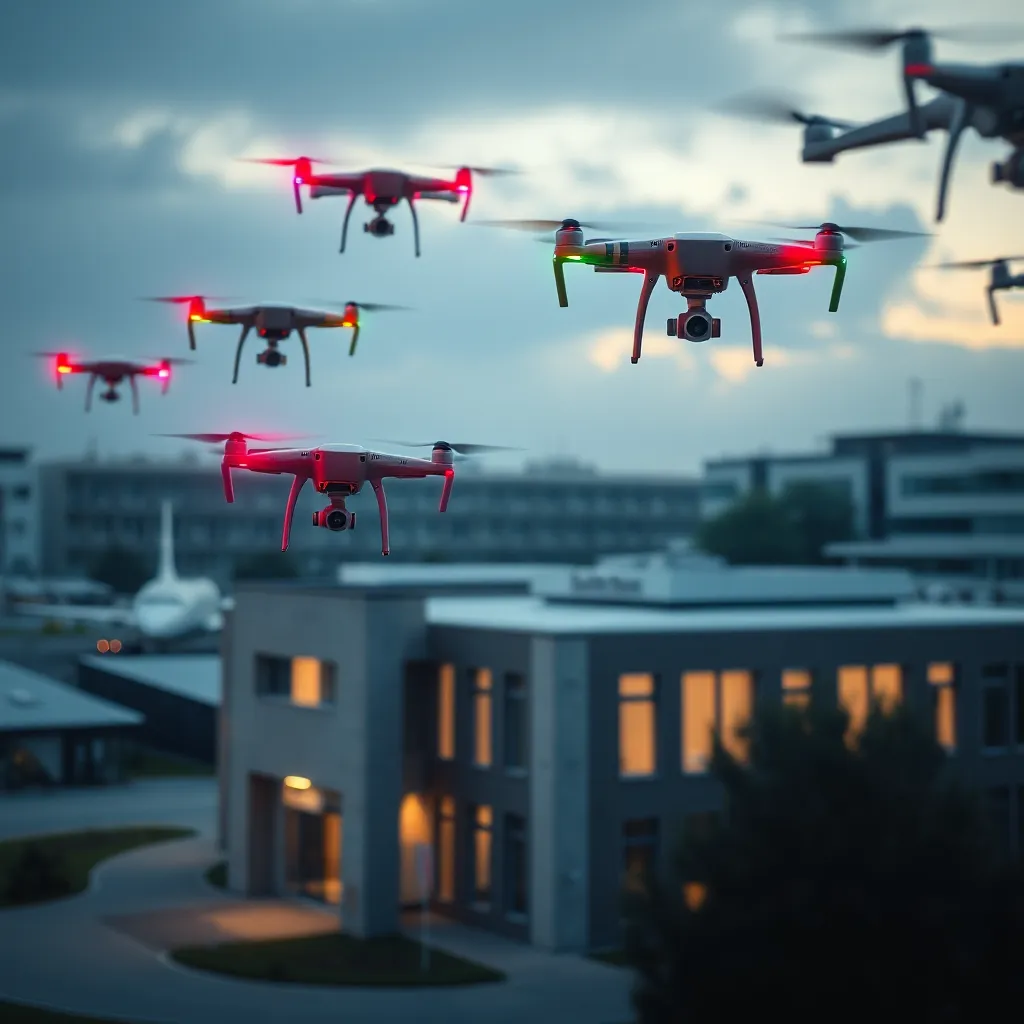 Mysterious Drones Spotted Over Denmark's Sensitive Sites : MysteryLores