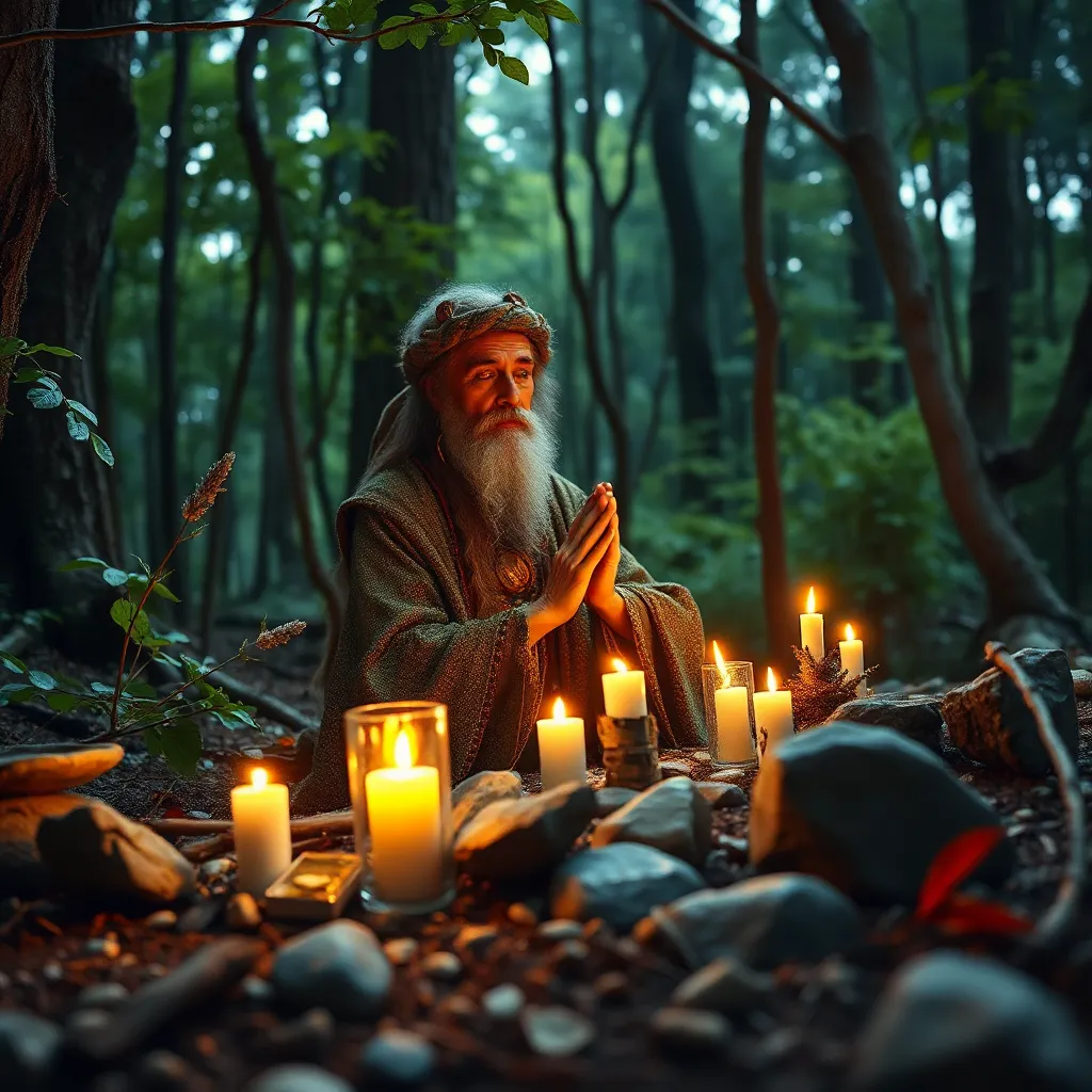 Exploring Druidic Healing Rituals and Spells for Wellness : MysteryLores