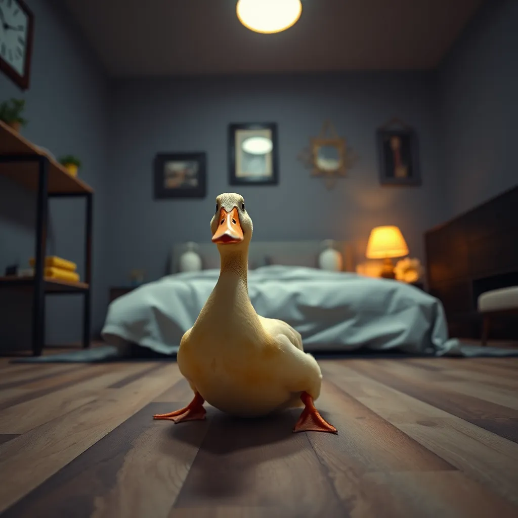 Surprise Visitor: A Duck in My Locked Bedroom : MysteryLores