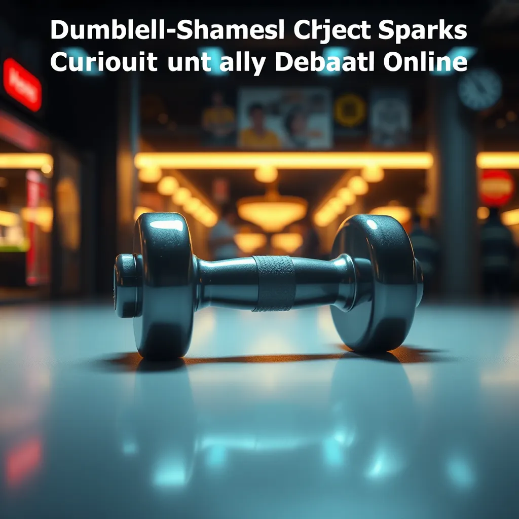 Dumbbell Shaped Object Sparks Curiosity and Debate Online : MysteryLores