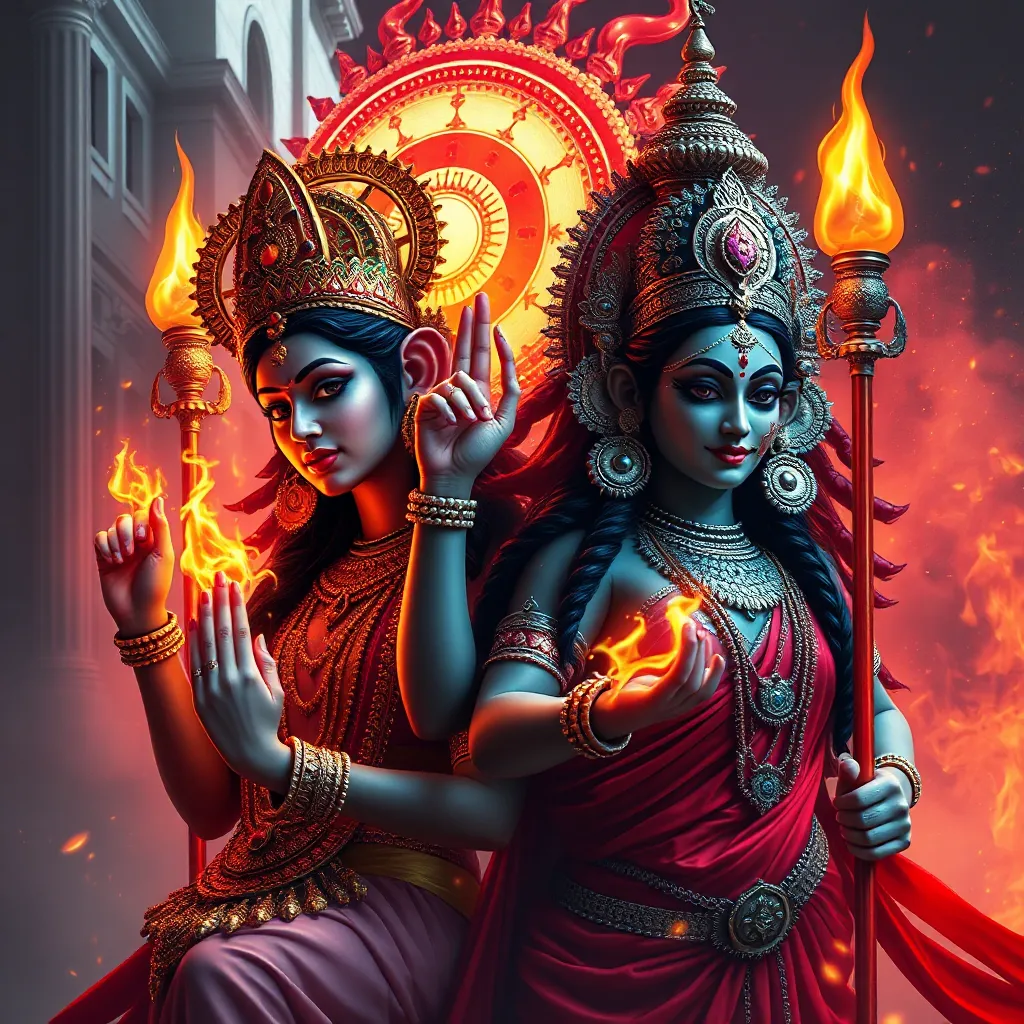 Exploring the Identities of Durga and Kali in Hinduism : MysteryLores