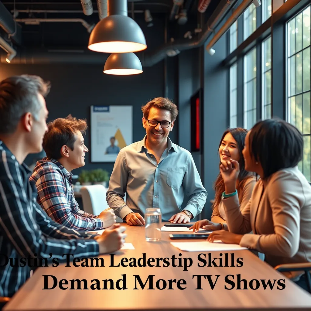 Dustin's Team Leadership Skills Demand More TV Shows : MysteryLores