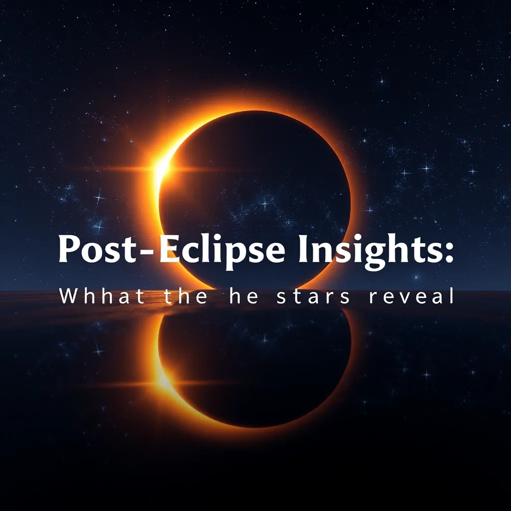 Post-Eclipse Insights: What the Stars Reveal : MysteryLores