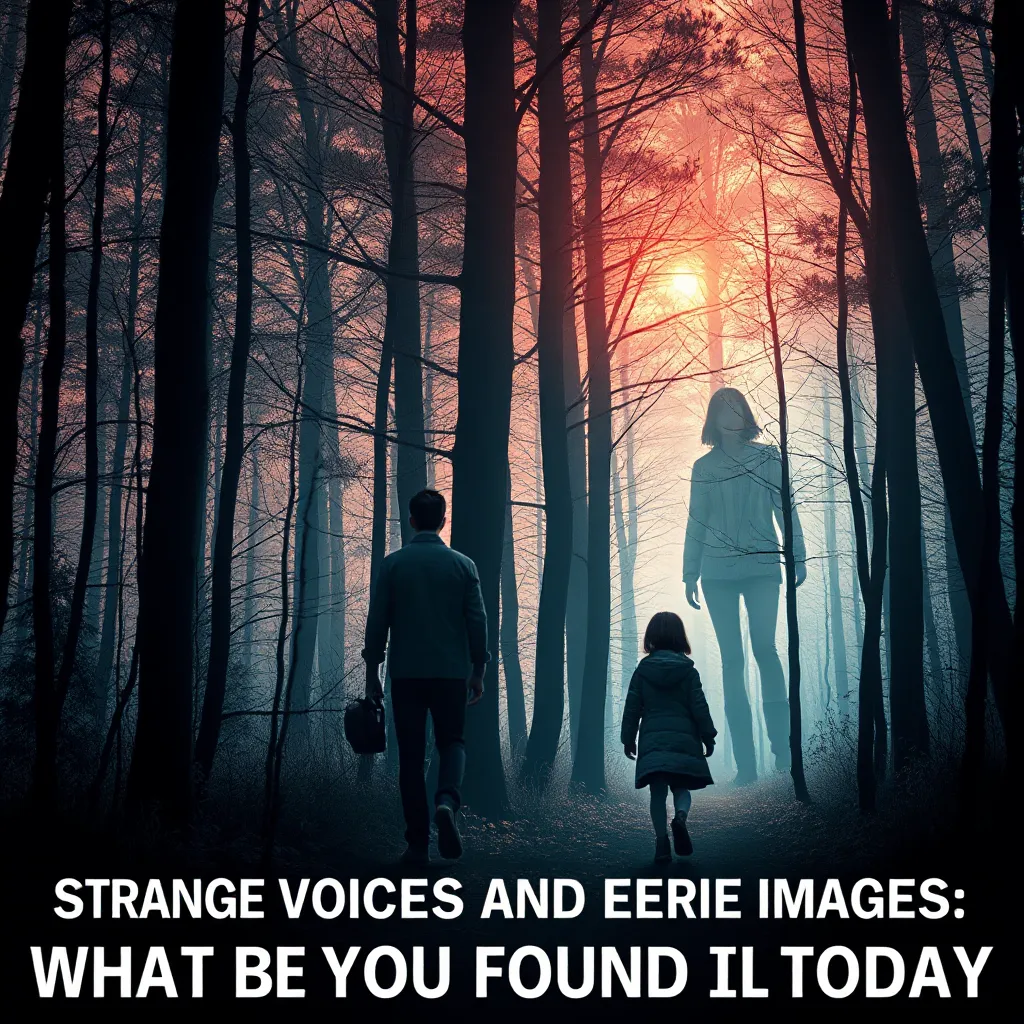 Strange Voices and Eerie Images: What We Found Today : MysteryLores