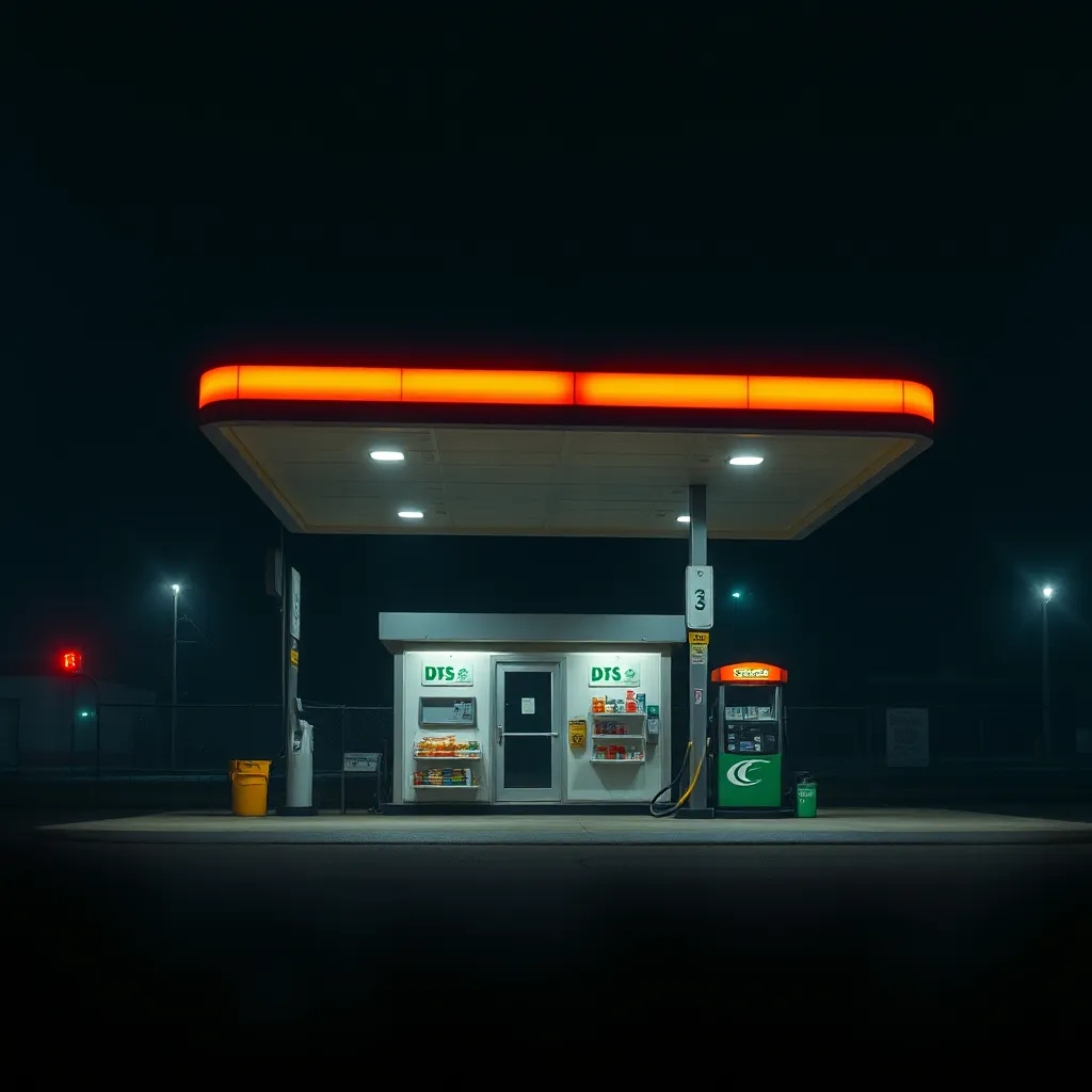 Creepy Gas Station Encounter Near a Haunted Hospital : MysteryLores