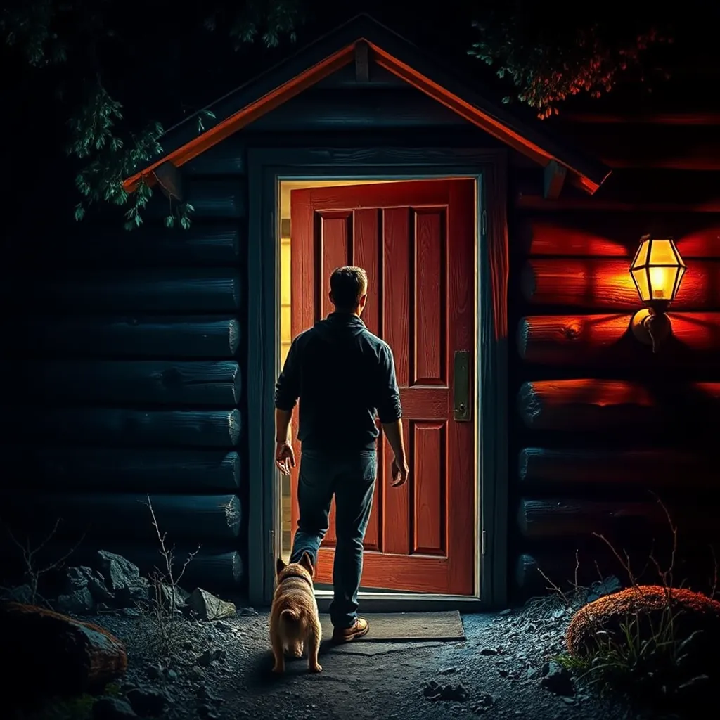 A Nighttime Knock at the Cabin: A True Story of Fear : MysteryLores