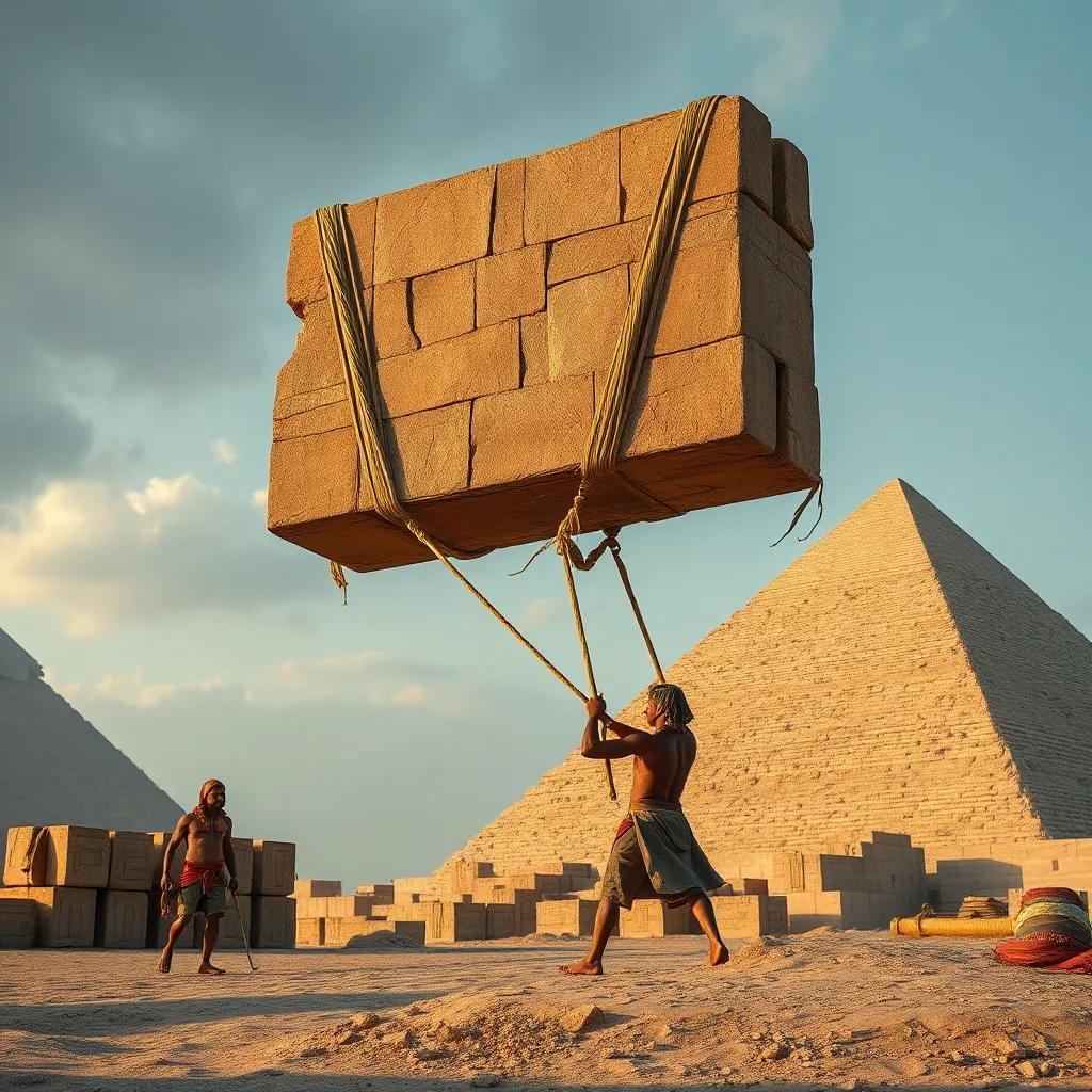 How Ancient Egyptians Used Innovative Methods to Move Pyramid Blocks ...