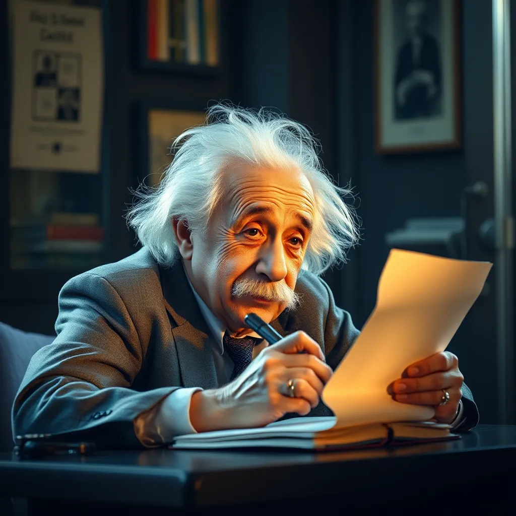 Albert Einstein’s Compassionate Letter to a Grieving Rabbi : MysteryLores
