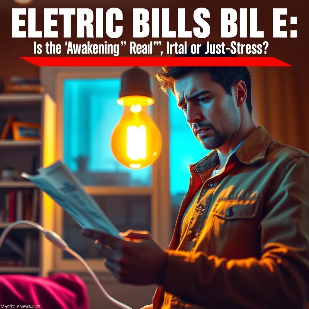 Electric Bills Rise: Is the ‘Awakening’ Real or Just Stress? : MysteryLores