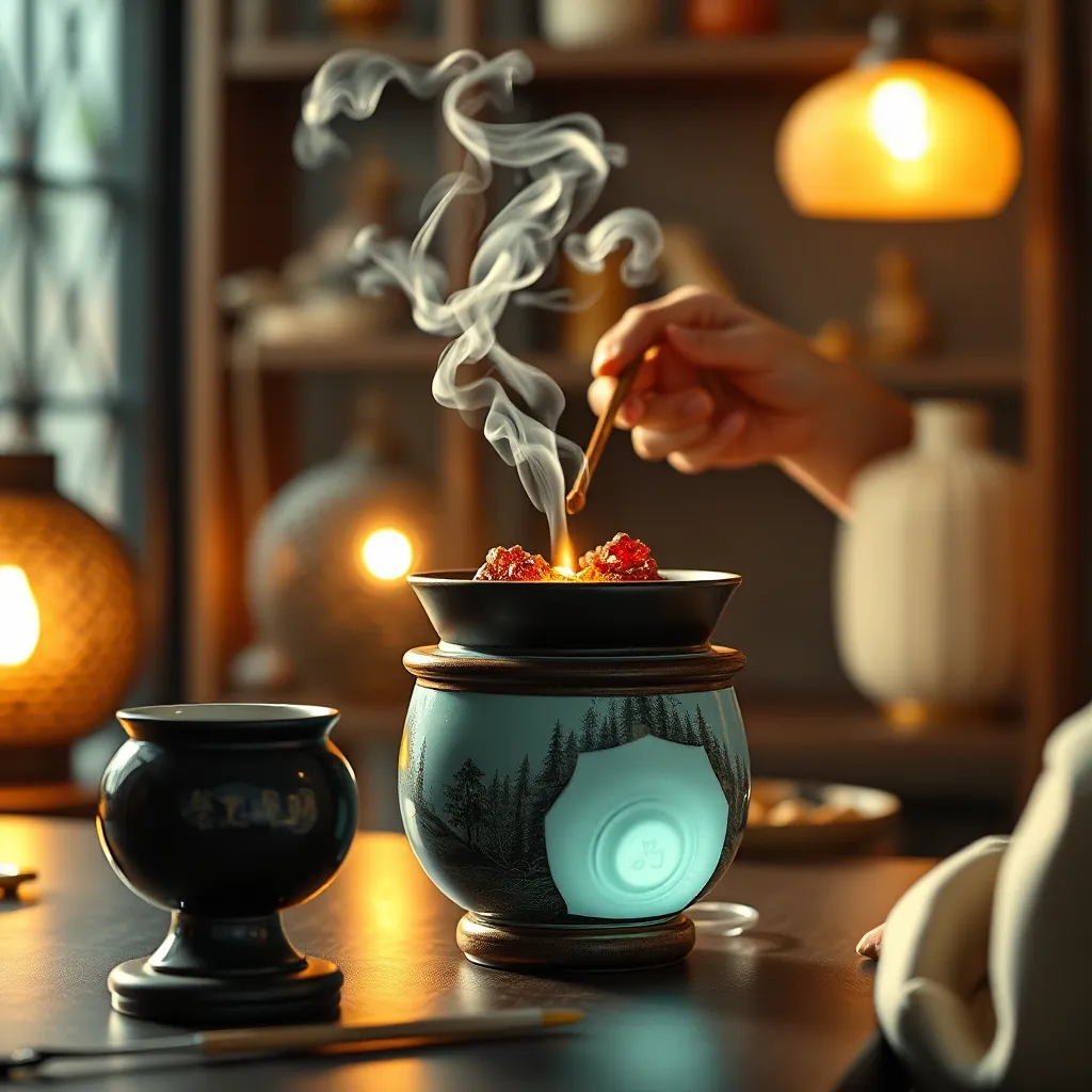 How to Properly Use Your Electric Resin Incense Burner : MysteryLores