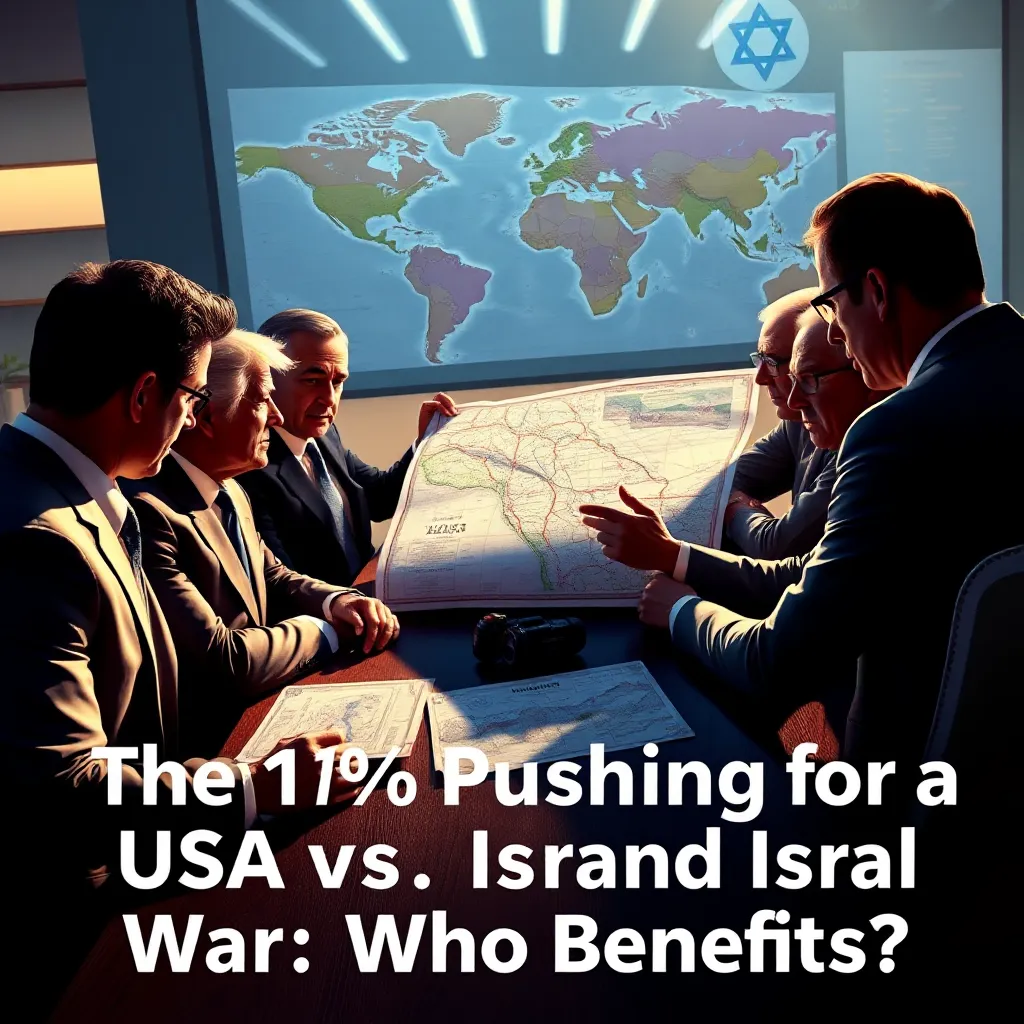 The 1% Pushing for a USA vs Israel War: Who Benefits? : MysteryLores