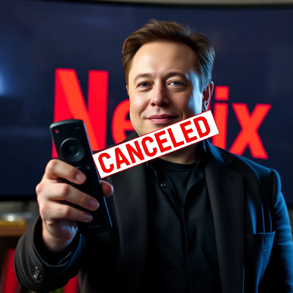 Elon Musk Ends Netflix Subscription in Shocking Move : MysteryLores