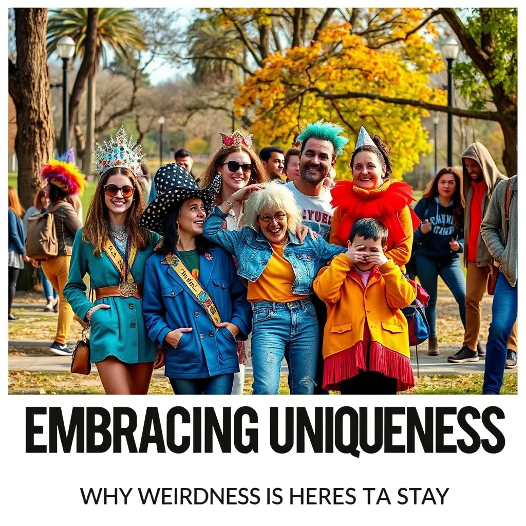 Embracing Uniqueness: Why Weirdness is Here to Stay : MysteryLores
