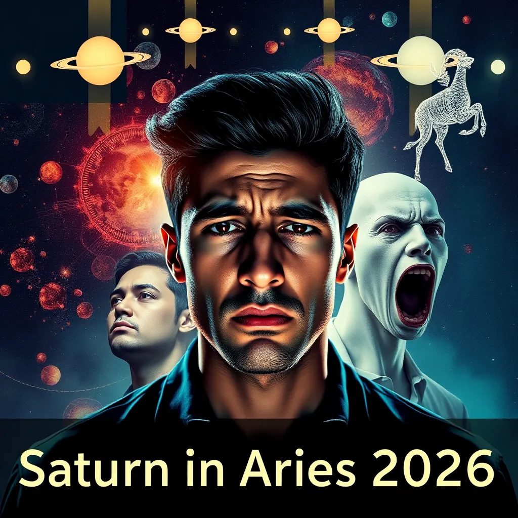 Emotional Roller Coaster: Saturn in Aries 2026 : MysteryLores