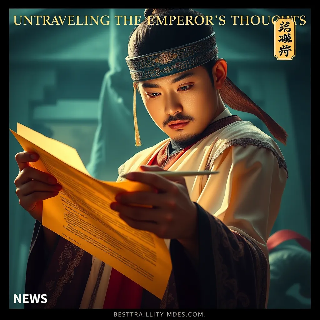 Interpreting the Emperor's Letter: A Personal Insight : MysteryLores