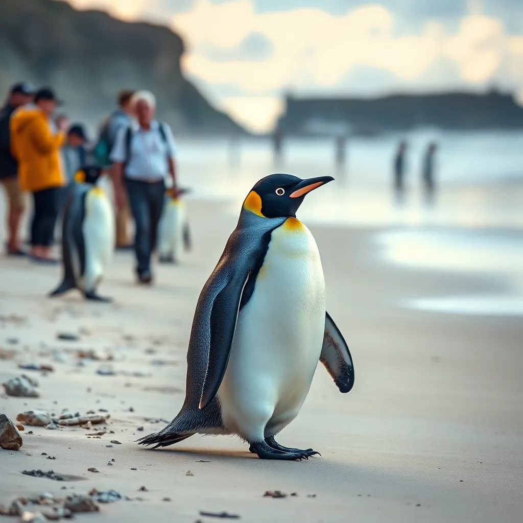 Emperor Penguin Spotted on Australian Beach: Rare Encounter : MysteryLores
