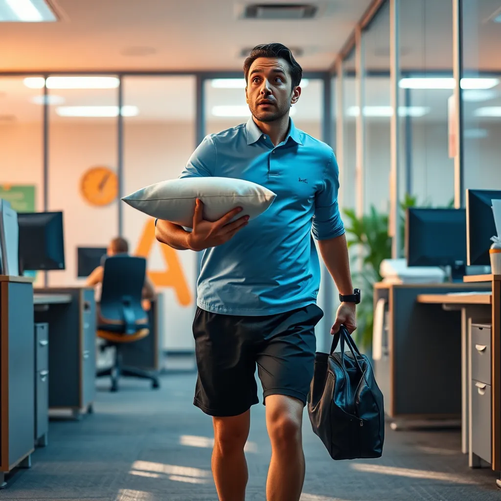 Boss Outraged Over Employee's Lunchtime Running Gear : MysteryLores