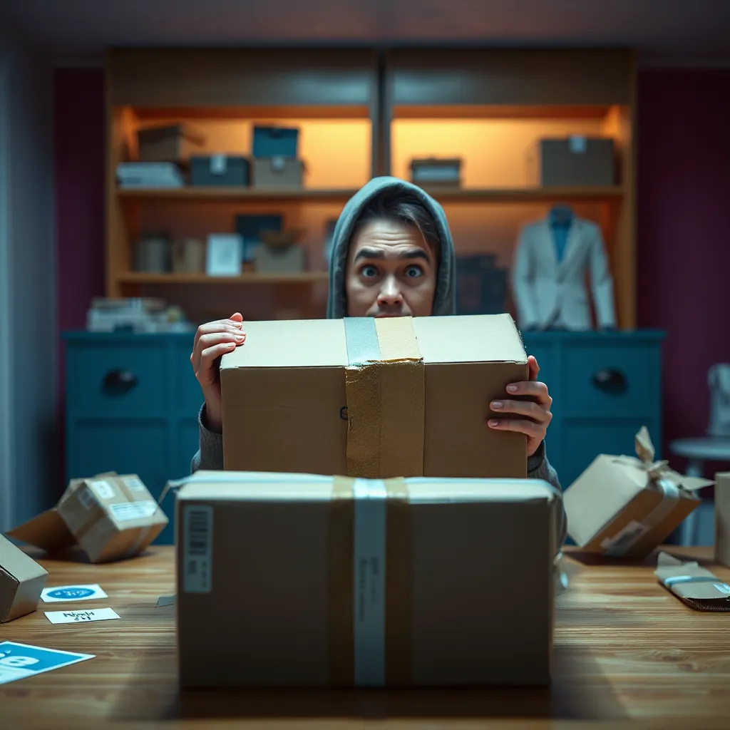 Empty Package Shocks Recipient: What Happened? : MysteryLores