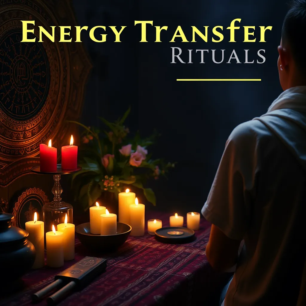 Rituals for Transferring Energy Between Altars : MysteryLores