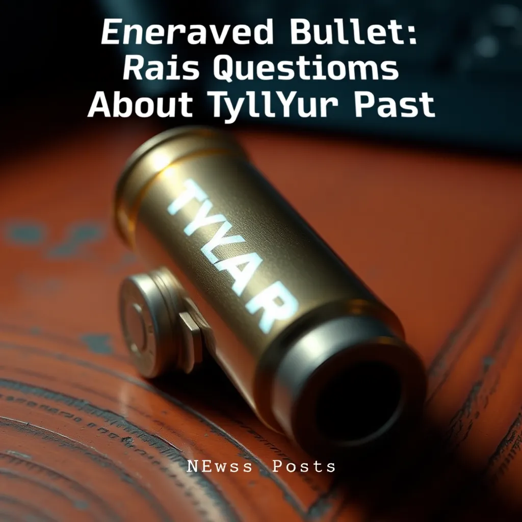 Engraved Bullet Raises Questions About Tyler's Past : MysteryLores