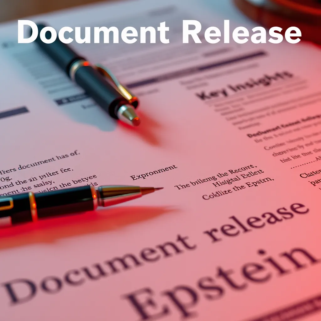 Key Insights from the Latest Epstein Document Release : MysteryLores