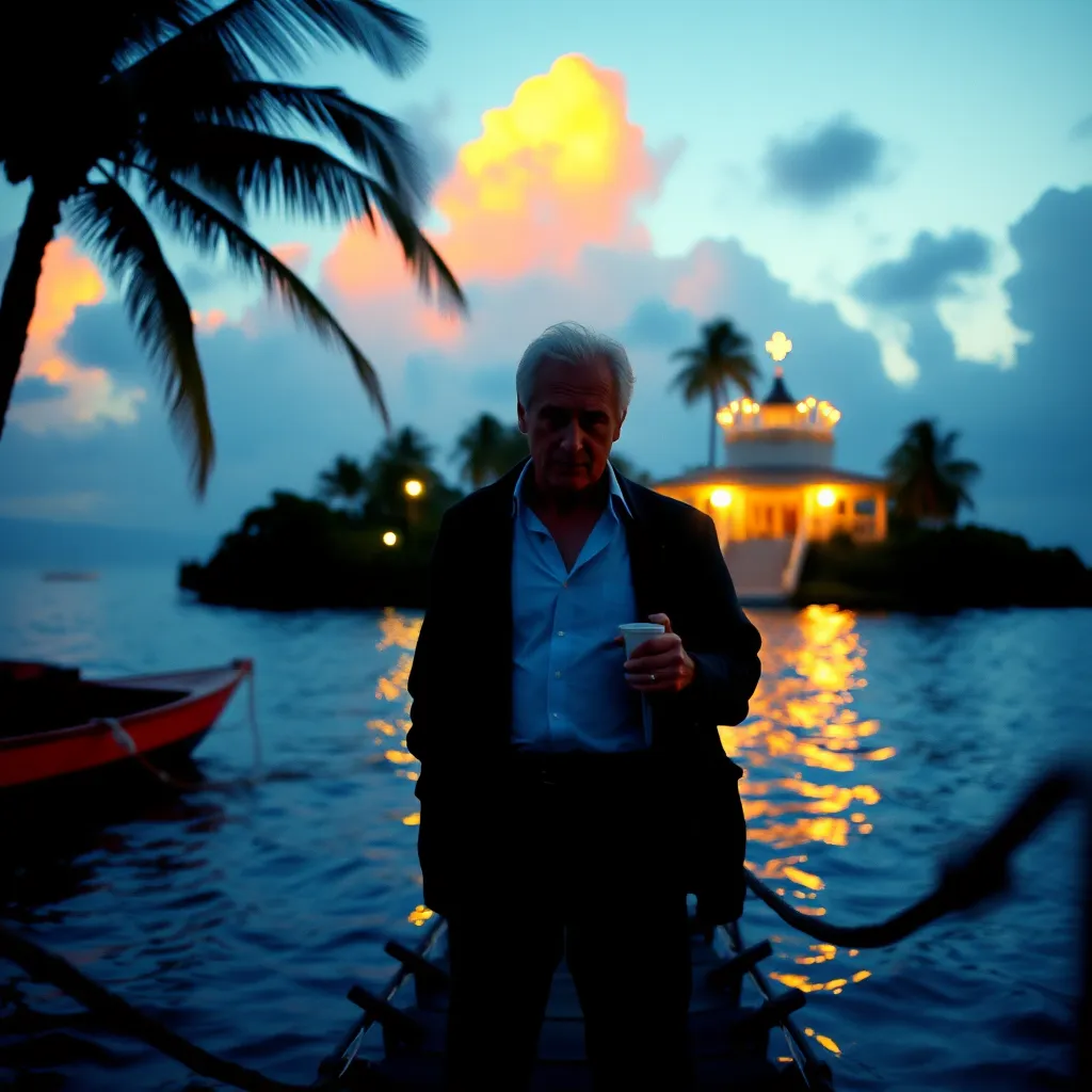 Rare Home Video Footage of Epstein's 1998 Island Purchase : MysteryLores