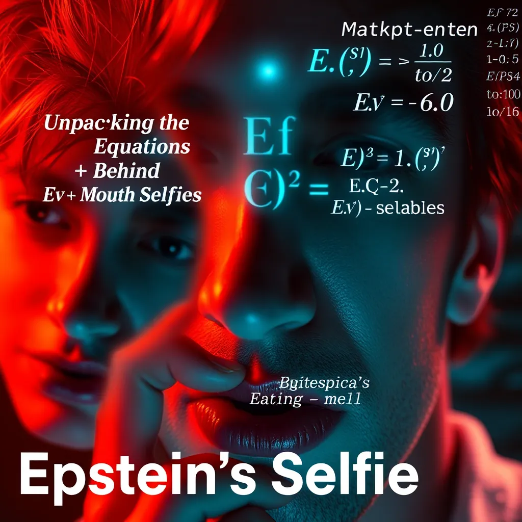 Unpacking the Equations Behind Epstein's Mouth Selfies : MysteryLores